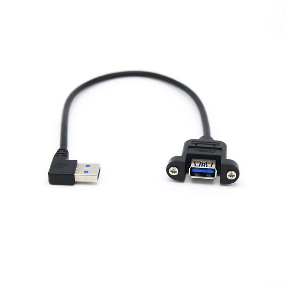 30cm/60cm USB 3.0 A female panel mount to USB A ma... – Vicedeal