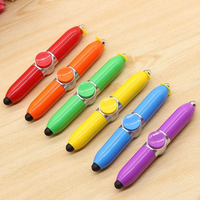 Multifunctional Ballpoint Pen Touch/ Rotate/Led Li... – Vicedeal
