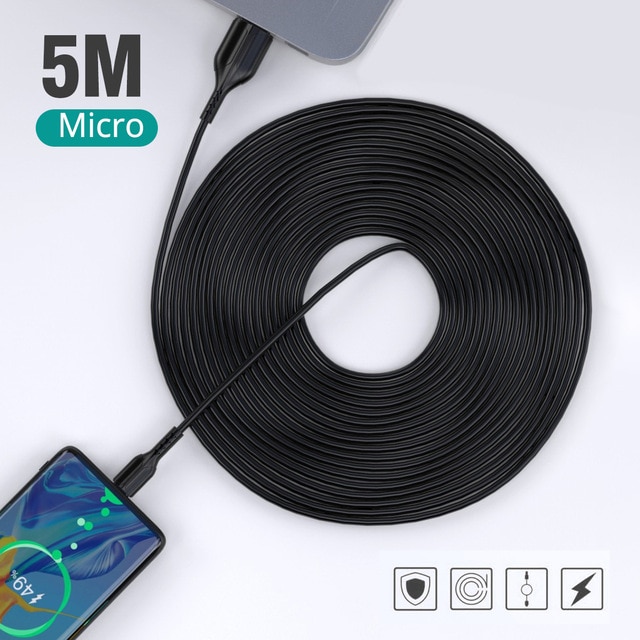 ANKNDO 3m 5m Long Type C Cable Micro USB Phone Cha... – Grandado