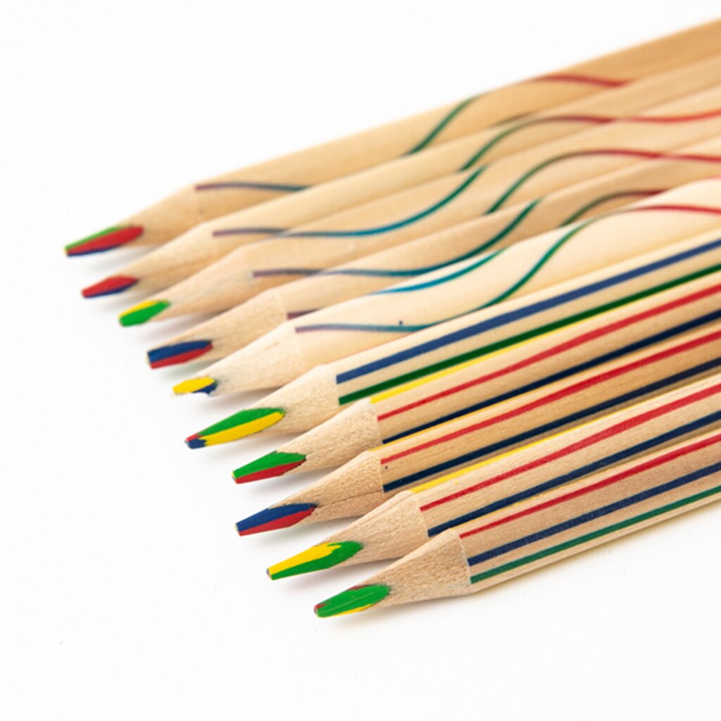 12x Rainbow Oil Based Colored Pencils for Artist K... – Grandado