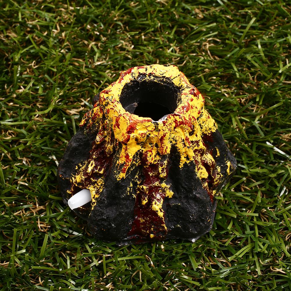 Volcano Air Bubble Stone Rockery Oxygen Shape Pump... – Grandado