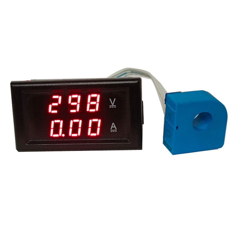 DC 300V ± 500A Digital Voltmeter Ammeter Hall Sens... – Grandado