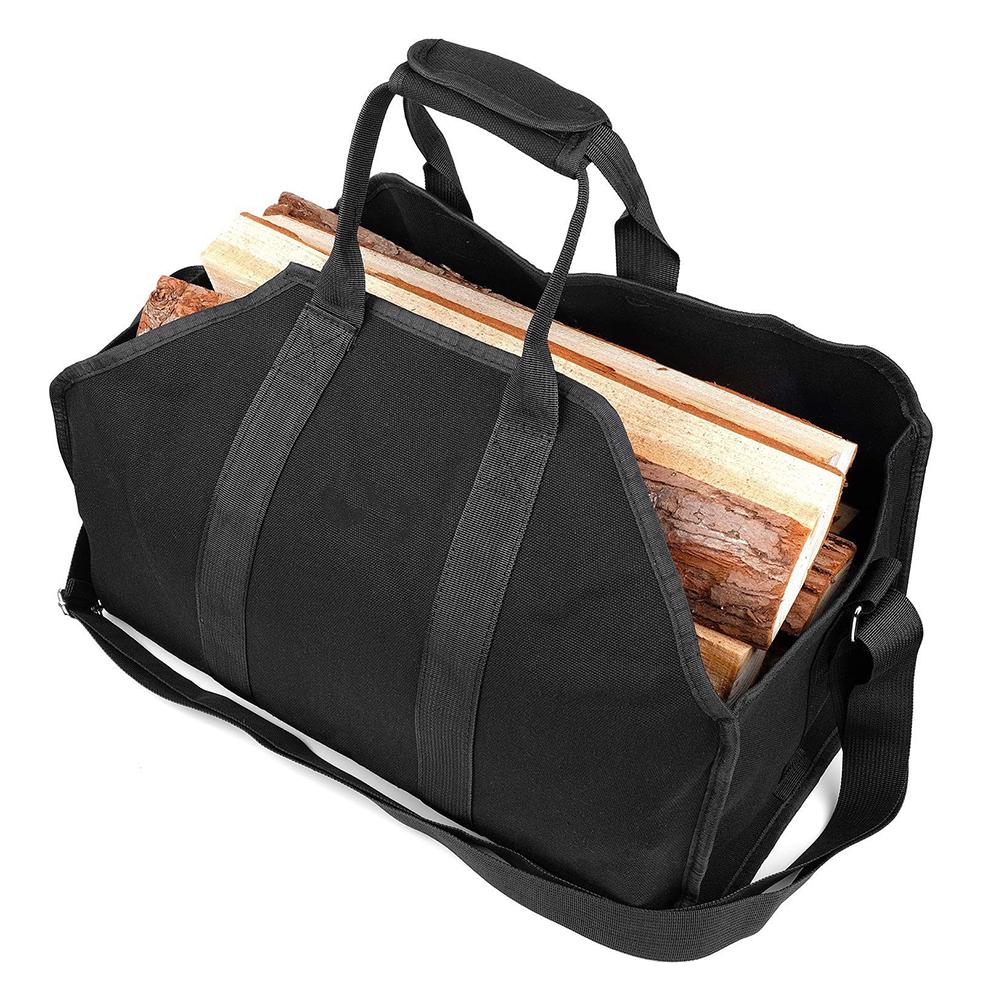 Large Firewood Carrier Canvas Log Tote Storage Bag... – Grandado
