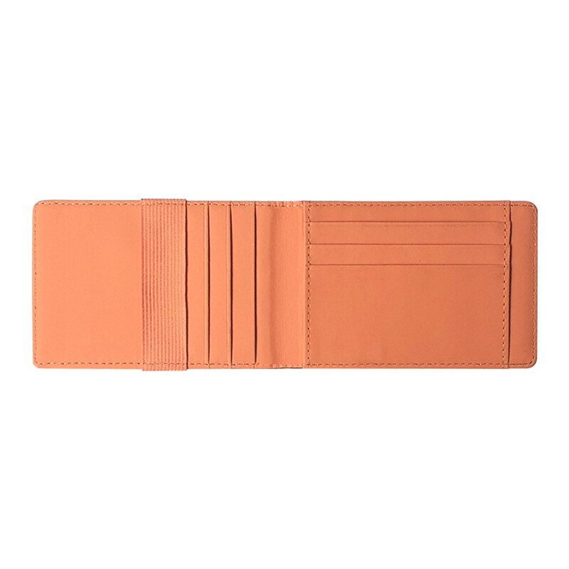 Soft Leather Men's Wallet Short No Zipper PU Purse... – Grandado