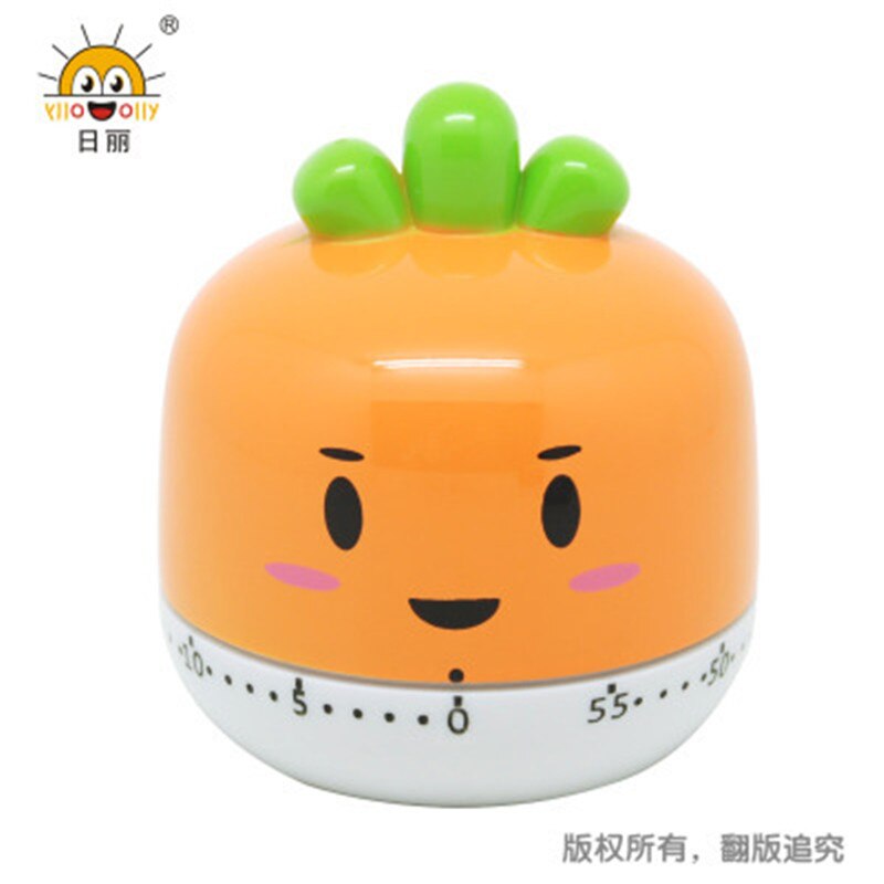 Kitchen Timer, 55 Minutes Cute Cartoon Mechanical ... – Grandado