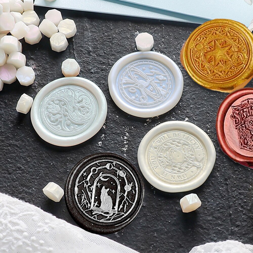 100 kpl pakkauksessa 35g sinettivahahelmeä tee its... – Grandado