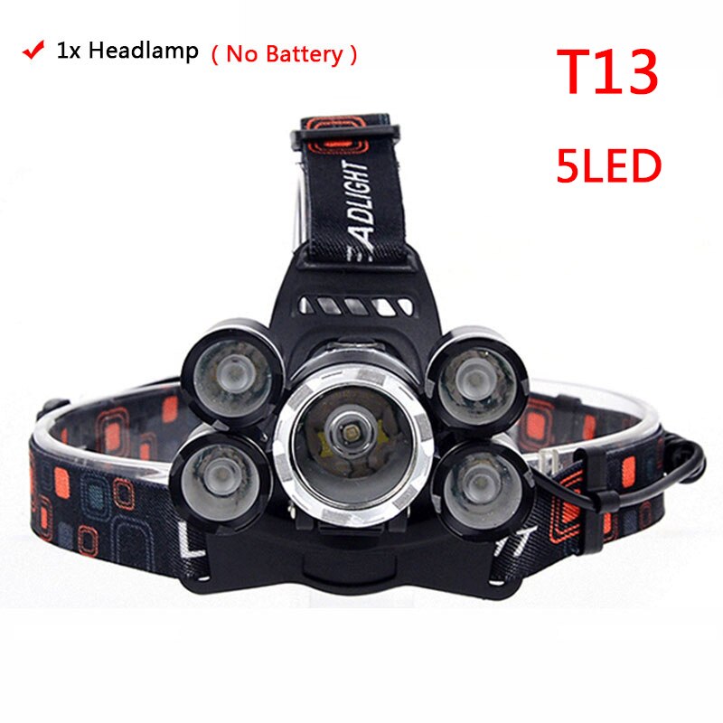 8000 Lumen Hight Power Licht 5 Led Koplamp Cree Xm... – Grandado