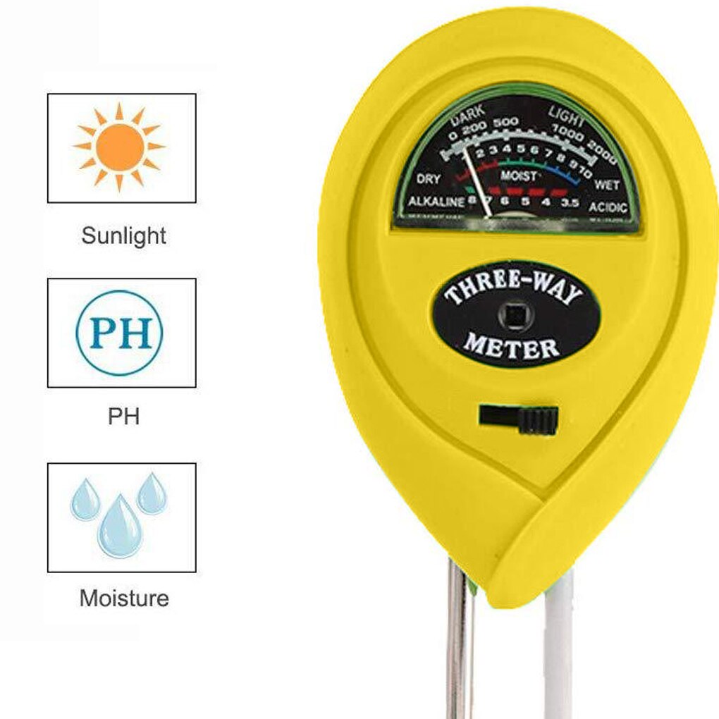 3 In 1 Bodem Ph Meter Zonlicht Ph Tester Tuin Bloe Grandado