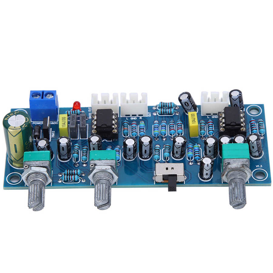 Voorversterker Board 2.1 Channel Subwoofer Pre-Amp... – Grandado