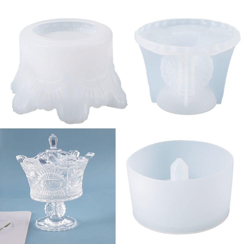 Crystal Crown Storage Box Epoxy Silicone Mold For ... – Grandado