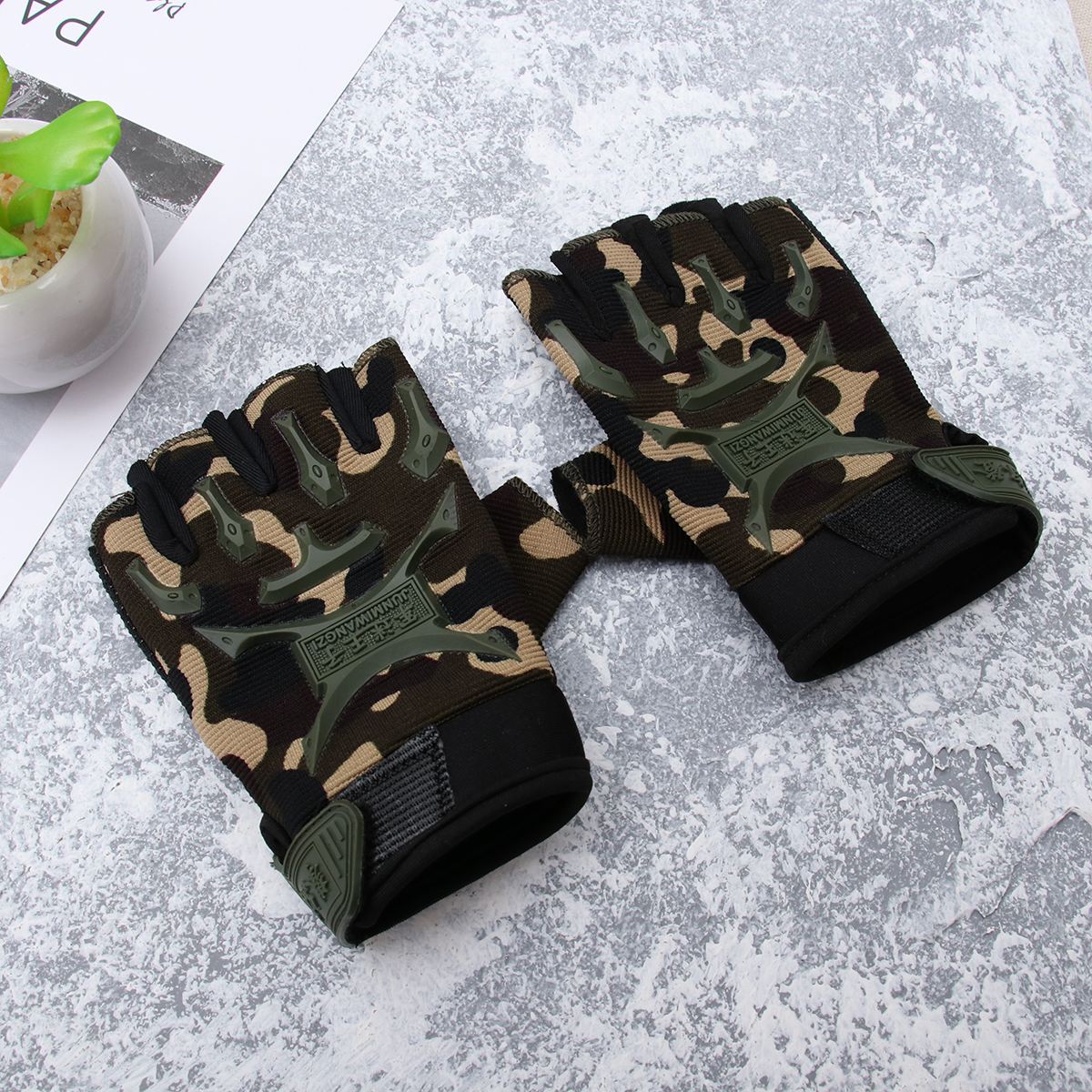 1 Pair Kids Sports Half Finger Mountain Climbing G... – Vicedeal