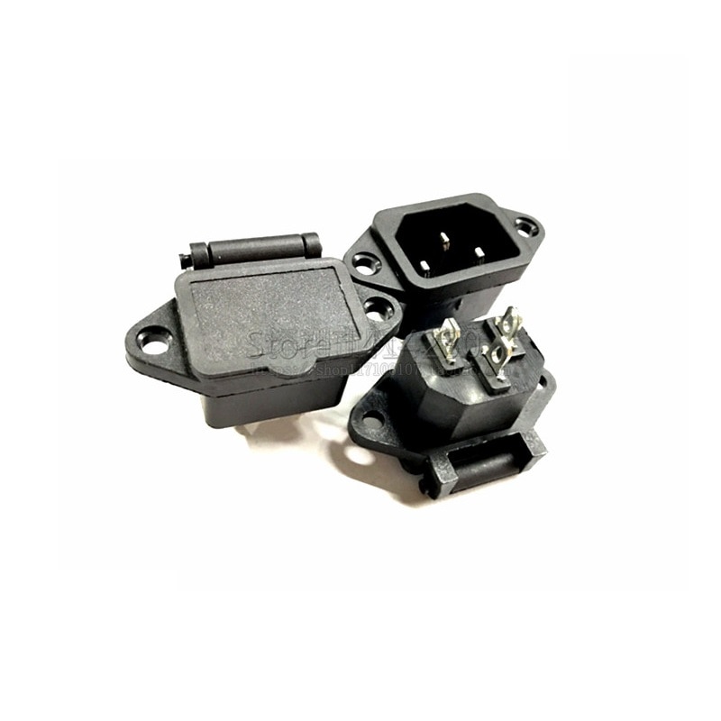 AC Power Socket Connector 3-pin Waterproof and dus... – Vicedeal