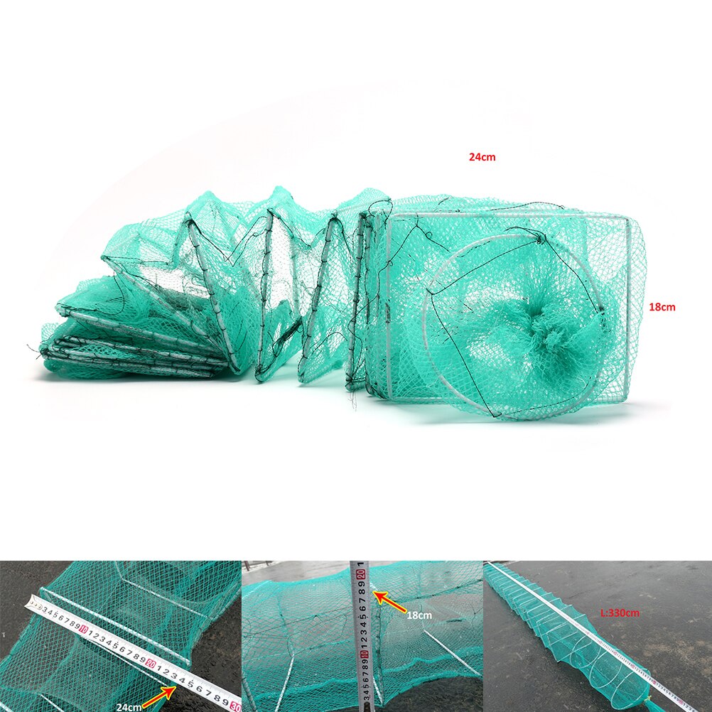 3.3M Shrimp Lure Nets Nylon Fishing Net Foldable P... – Vicedeal