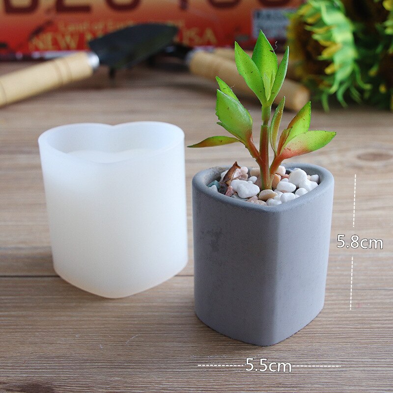 DIY Crystal Cement Mold Making Succulent Plant Flo... – Vicedeal