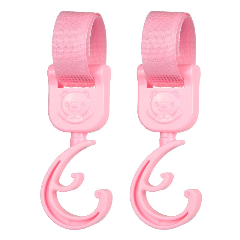2pcs/ Baby Hanger Baby Bag Stroller Hooks Pram Rot... – Grandado
