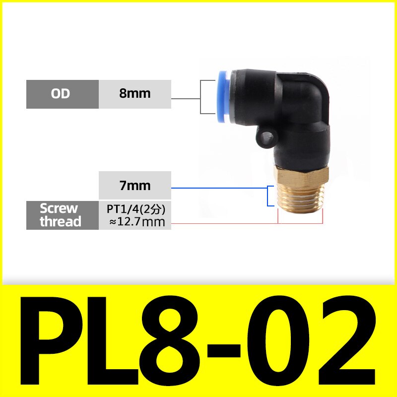 Air Pneumatische Pipe Connector 10Mm 8Mm 6Mm 12Mm ... – Vicedeal