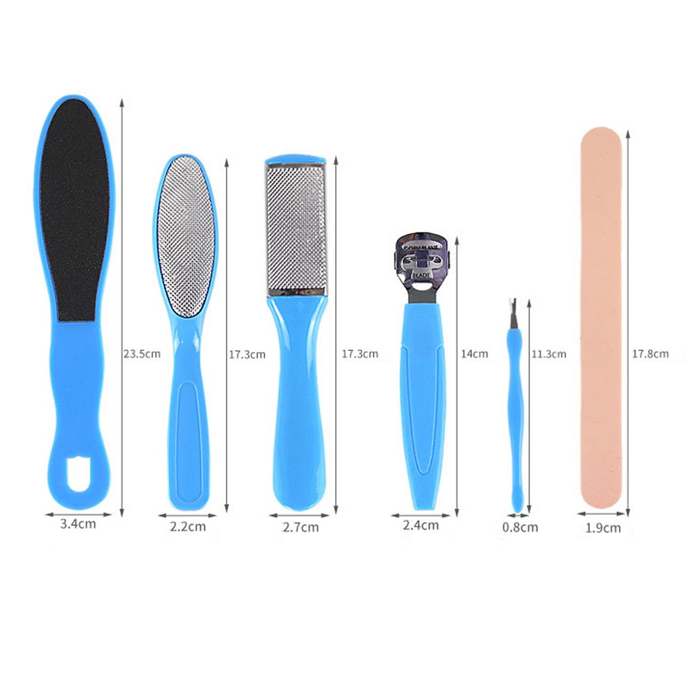 8Pcs/Set Foot Care File Pedicure Tool for Feet Hee... – Vicedeal