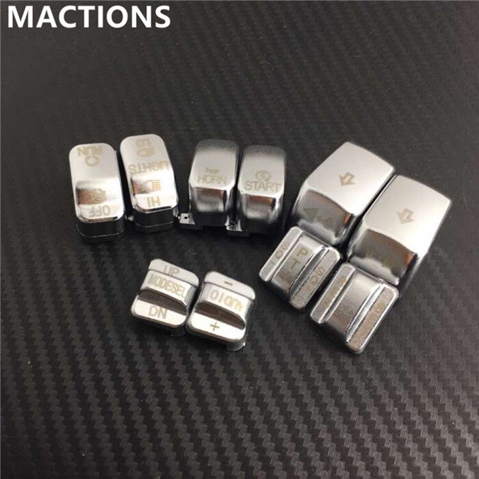 Black Chrome Hand Controls Housing Switch Cover Bu... – Grandado