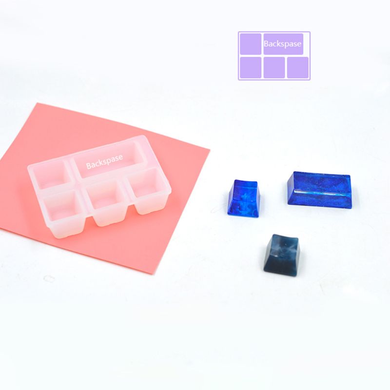 1 Set Manual DIY Mechanical Keyboard Key Cap Silic... – Grandado