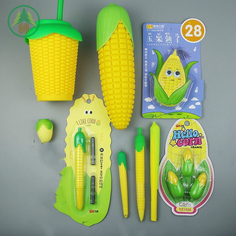 Corn Series Silicone Soft Pencil Case Penholder Or... – Vicedeal