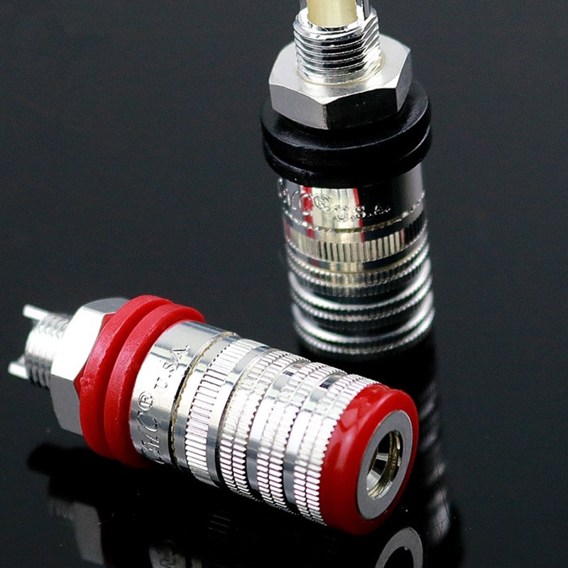 CMC 838S-AG Silver Plated Speaker Terminal Binding... – Vicedeal