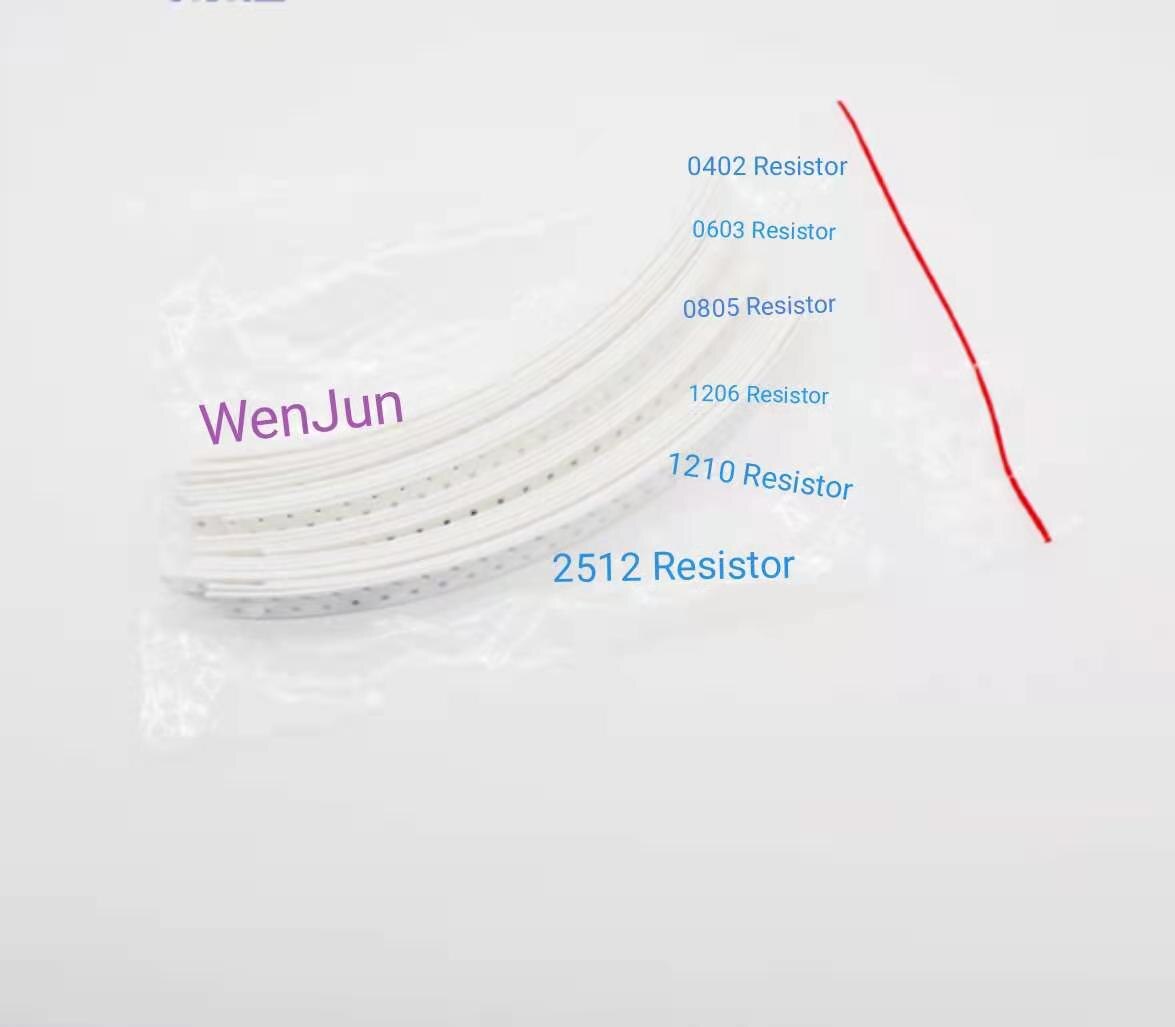 1206 SMD Resistor Kit Assorted Kit 1ohm-1M ohm 1% ... – Grandado