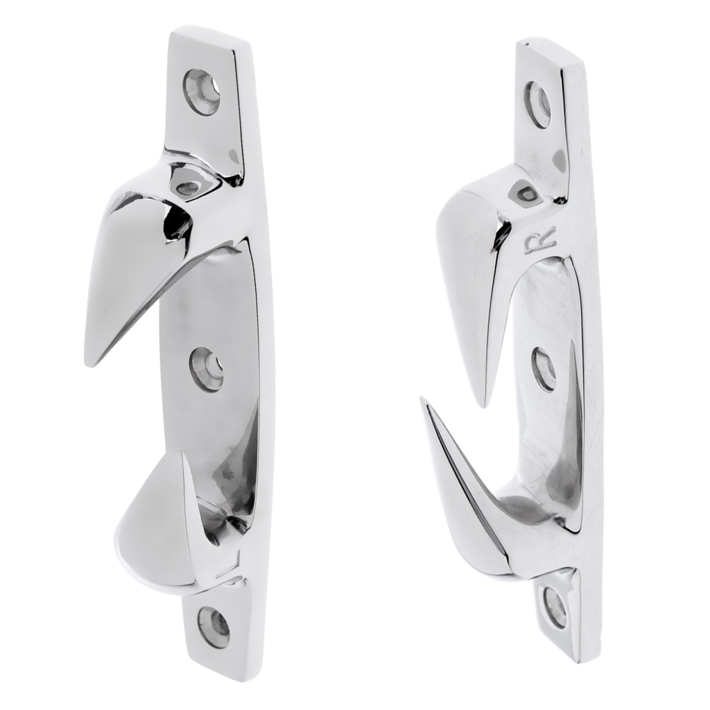 2 Stuks Heavy Duty Premium 316 Rvs Boot Fairlead C... – Vicedeal