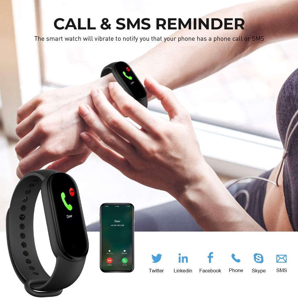 Smart Band M5 Smart Armband IP67 Waterdichte Smart... – Grandado