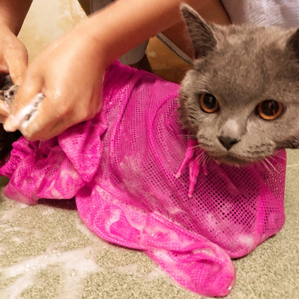 Adjustable Cat Net Scratching Bite Restraint Nails... – Grandado