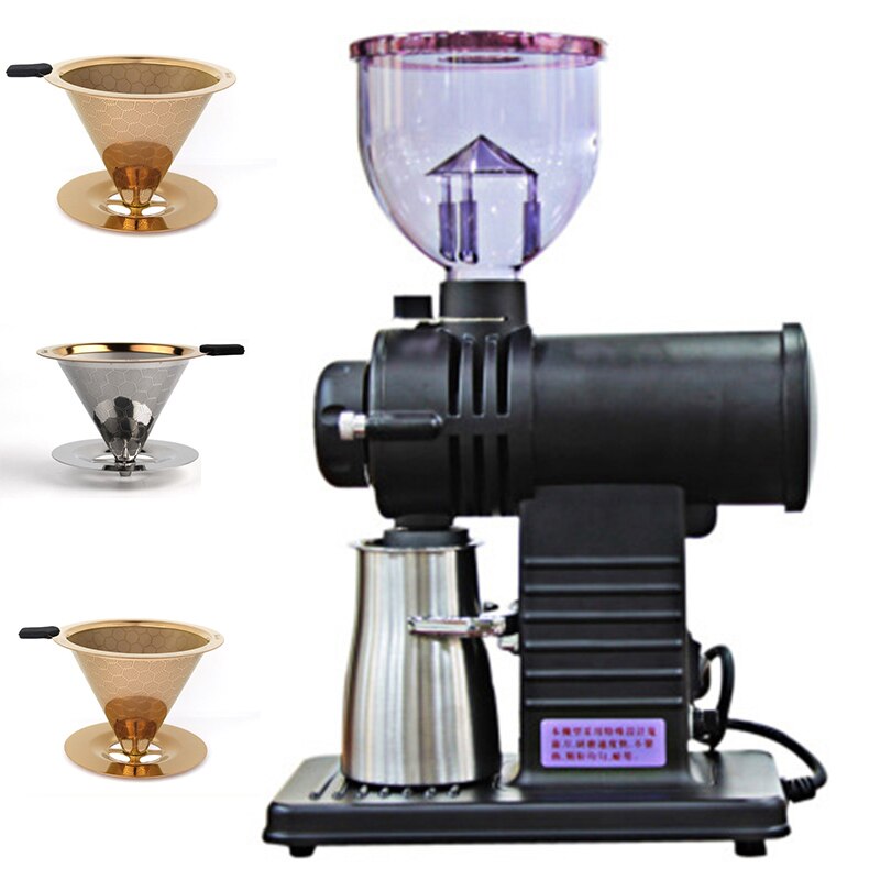 Electric Coffee Machine Maker Cafe Grinder Beans P... – Vicedeal