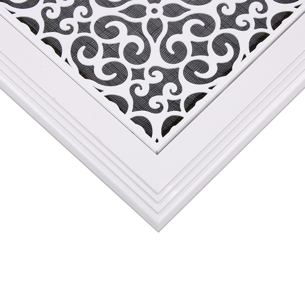 HBI 500mmx200mm Flower-Pattern White Rectangular P... – Grandado