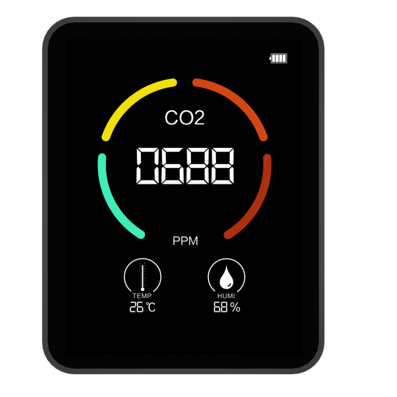 Multifunctional BT 3 In 1 CO2 Meter Digital Temper... – Grandado