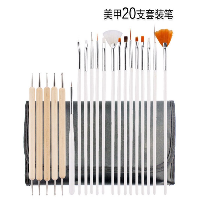 / Latest 20pcs / Set DIY Nail Art Manicure Set Nai... – Vicedeal