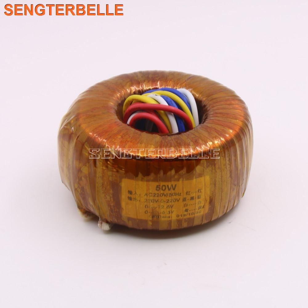 50W Pure Copper Toroidal Transformer 50VA 220V-0-2... – Vicedeal