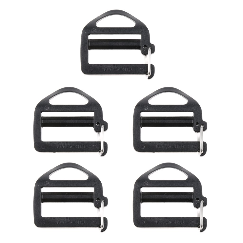 5 Pack 1 inch Plastic Ladder Slider Adjust Buckles... – Grandado