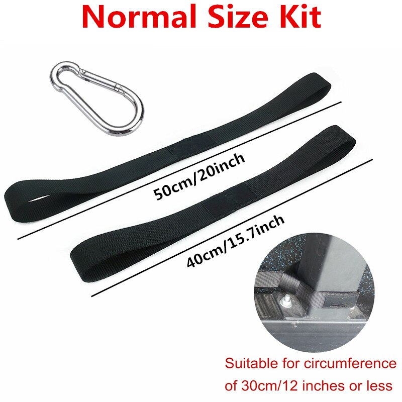 Battle Rope Anchor Strap Kit 2 Nylon Straps 1 Meta... – Grandado