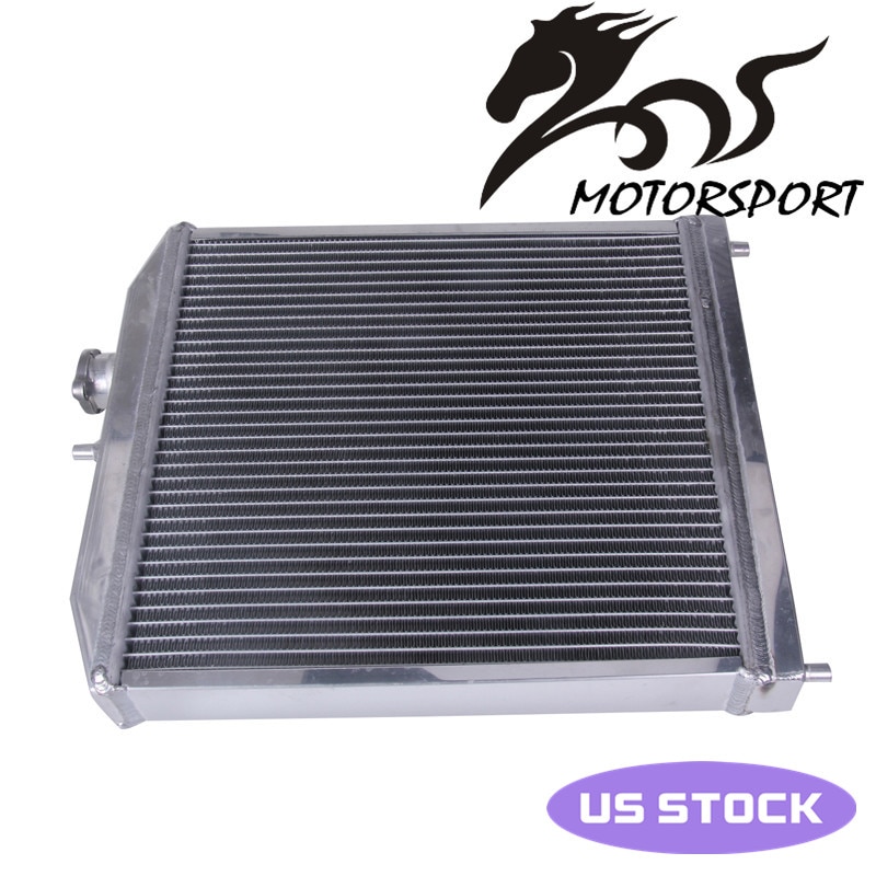 2 Row 42MM Aluminum car auto Radiator for Honda Ci... – Grandado