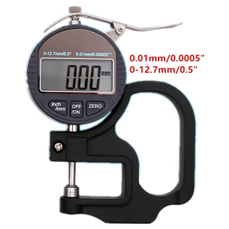 Digitale Diktemeter Meter 0-12.7Mm/0.5 "Lcd-s... – Vicedeal