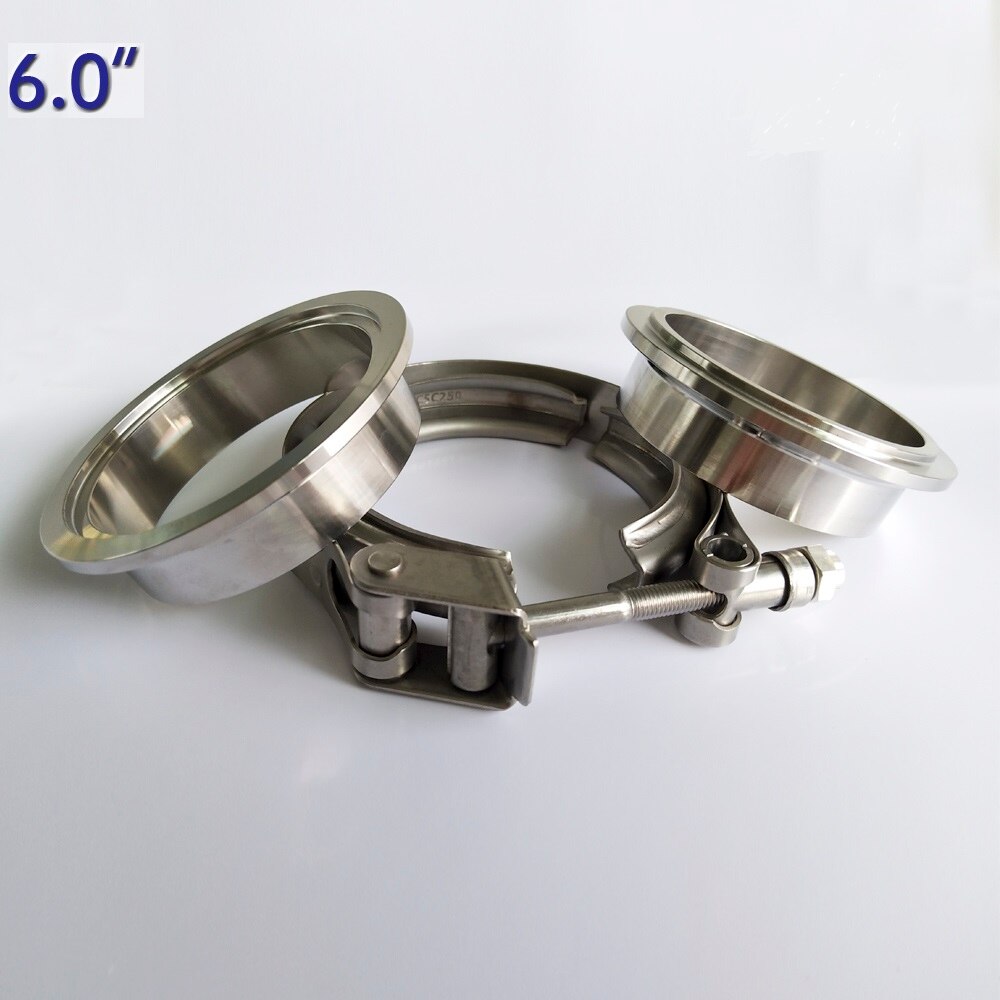 ZUCZUG 6" Full made of 304 stainless steel V band ... – Grandado