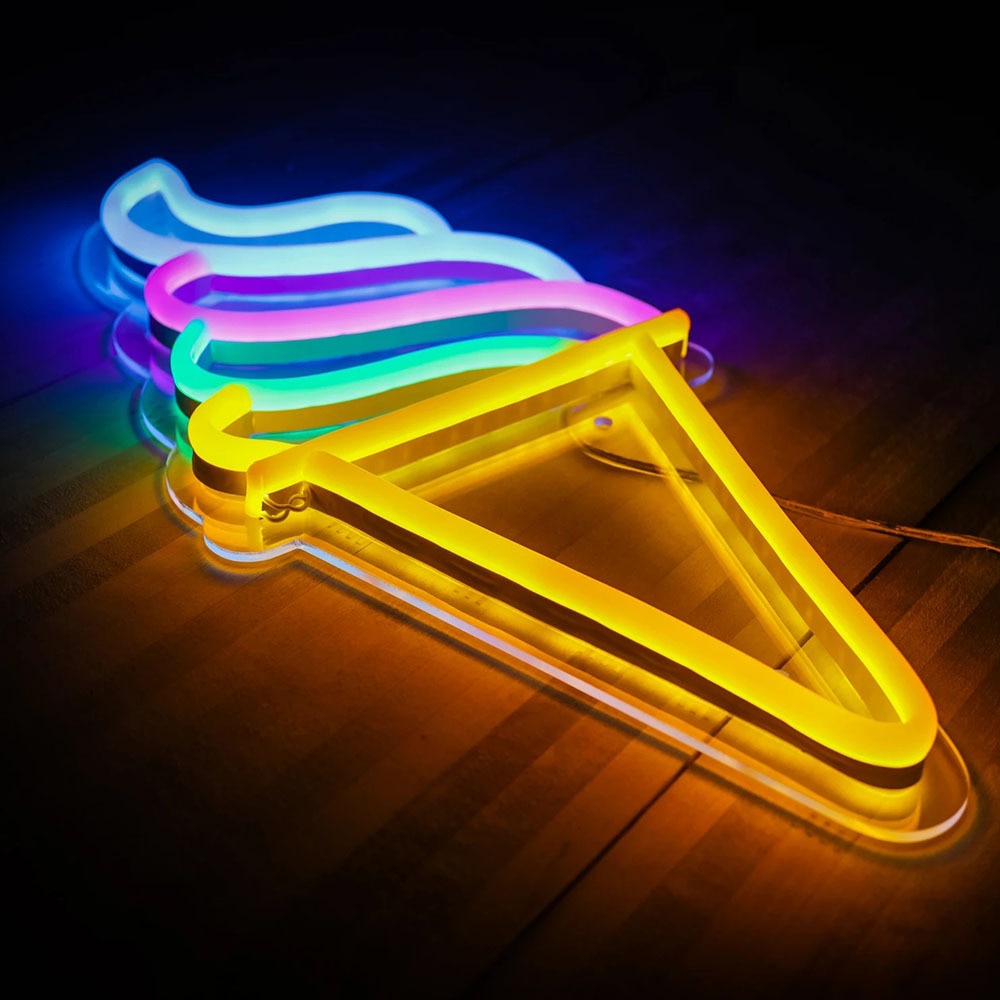 Neon Sign Light Alien Shaped Wall Hanging Lights f... – Grandado