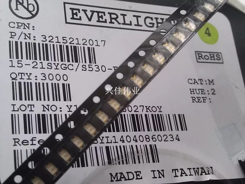 3000pcslot 1206 SMD luminous LED highlight green g... – Grandado