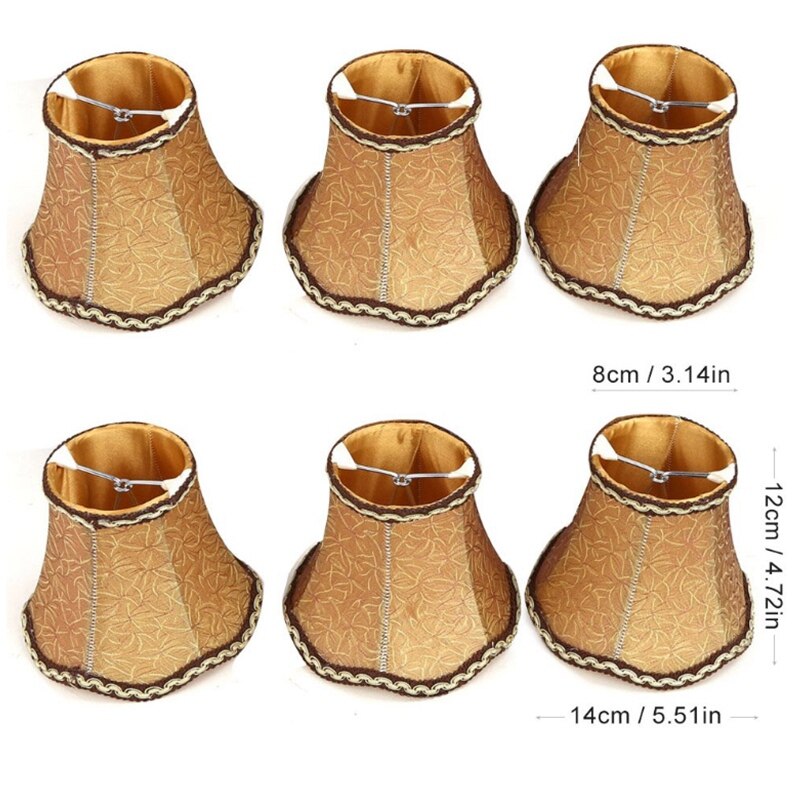 Modern European-Style Wall Lamp Shade Candle Chand... – Grandado