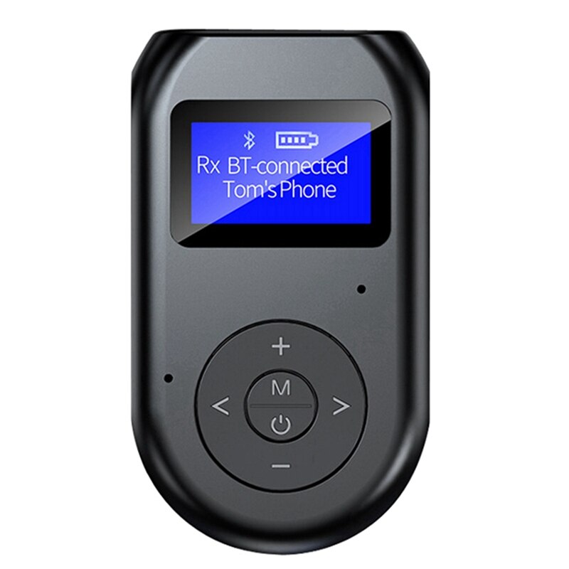 LCD Display Bluetooth 5.0 o Transmitter Receiver 3... – Grandado