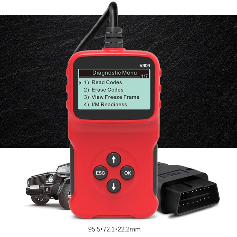 Universal Obd Auto Fout Lezer Code Scanner Vehicle Auto Detectorfout ...