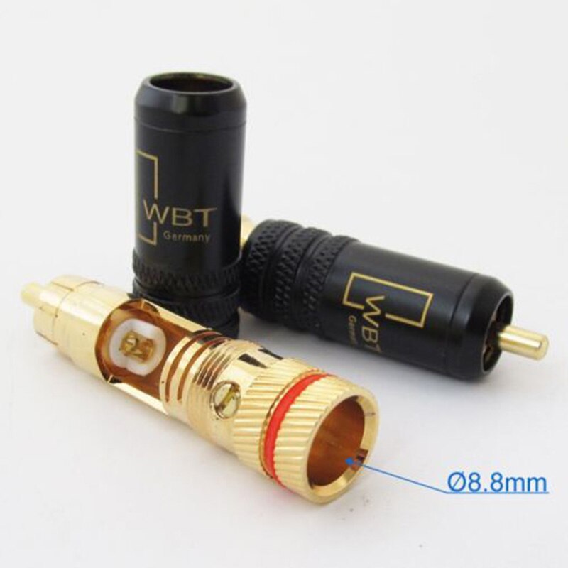 4Pcs Rca Locking Plugs o Video Connectors – Grandado