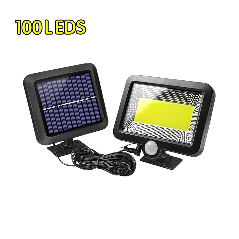 100 LEDs Solar Lamp IP65 Waterproof Sun Power Wall... – Vicedeal