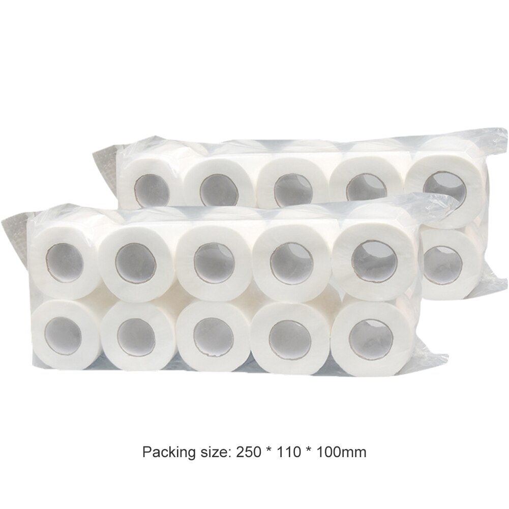 Primary Wood Pulp Toilet Paper Tissue 10pcs Home B... – Grandado