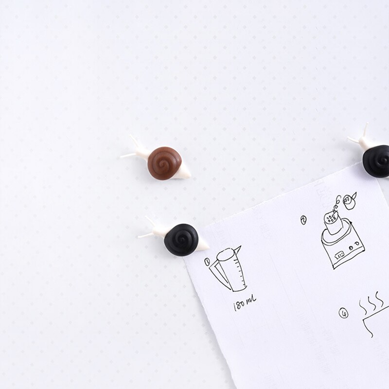 Snail Silicone Fridge Sticker Animal Cute Whiteboa... – Grandado