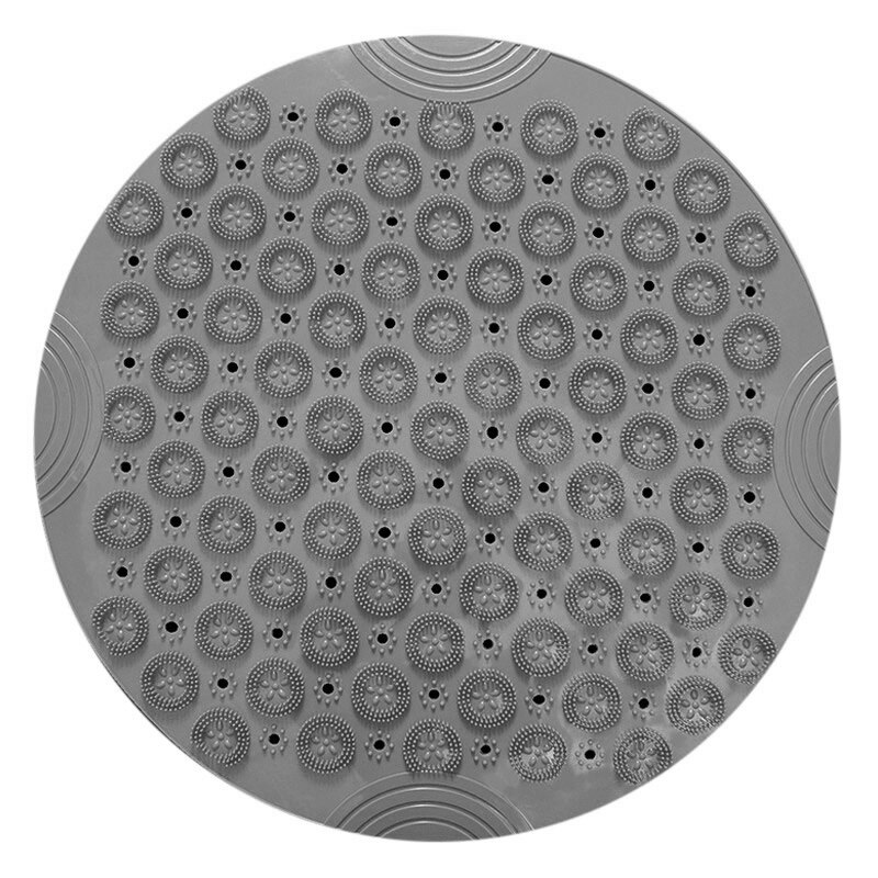 45cm ronde pvc antislip badmatten, ep siliconen do... – Vicedeal