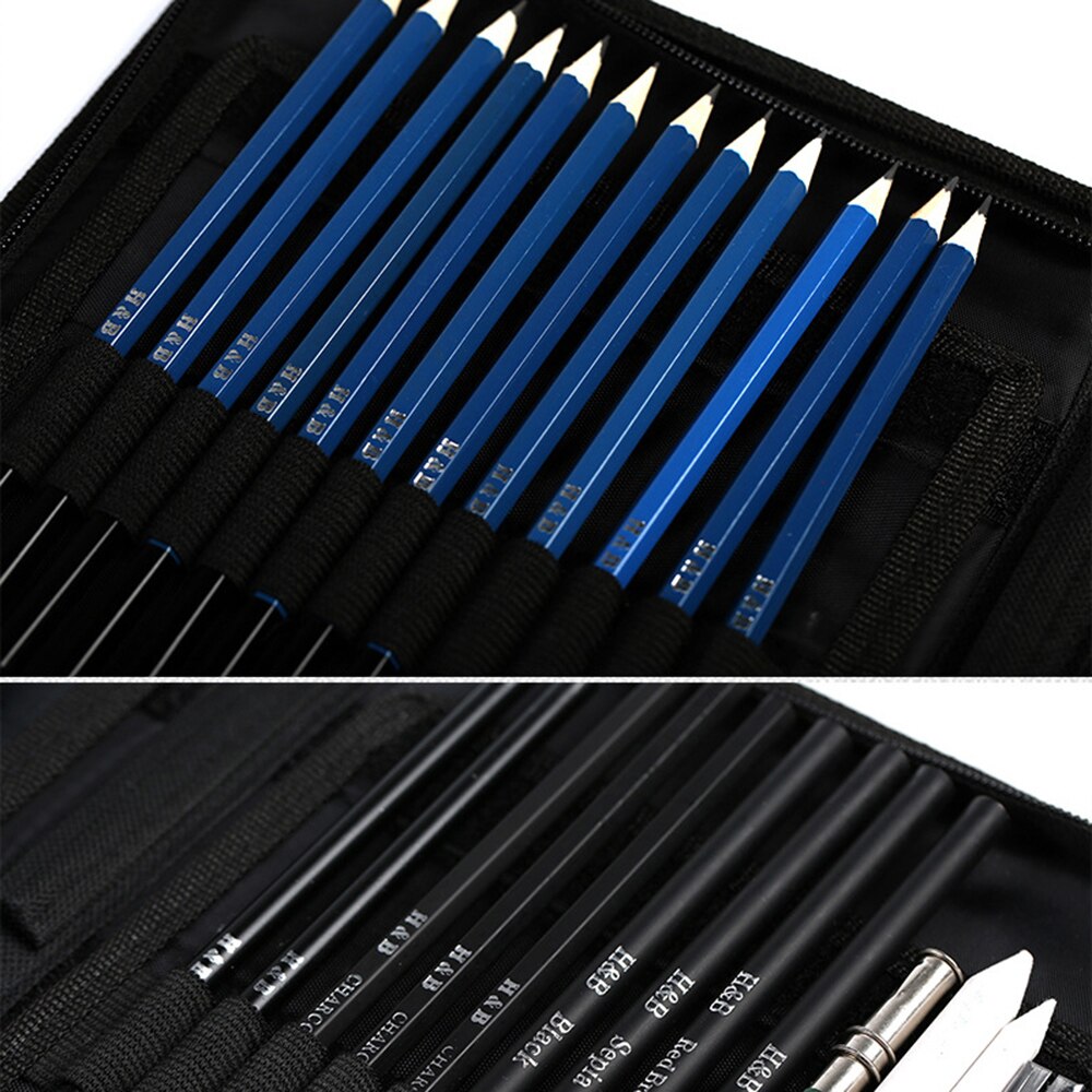 H&B 48Pcs Pencils Sets Art Supplies Sketch Tools D... – Vicedeal